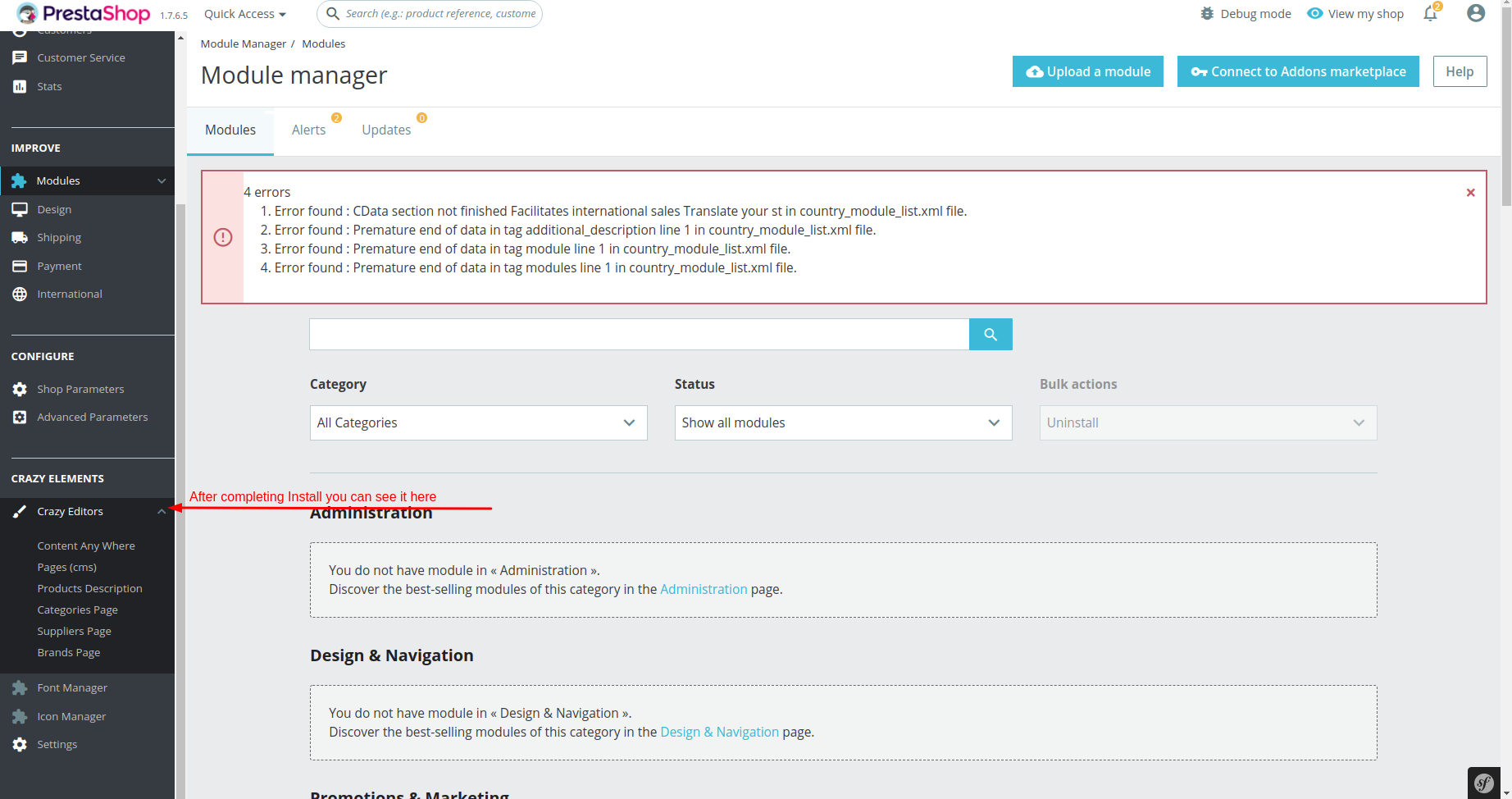 Installing Modules – ClassyDevs
