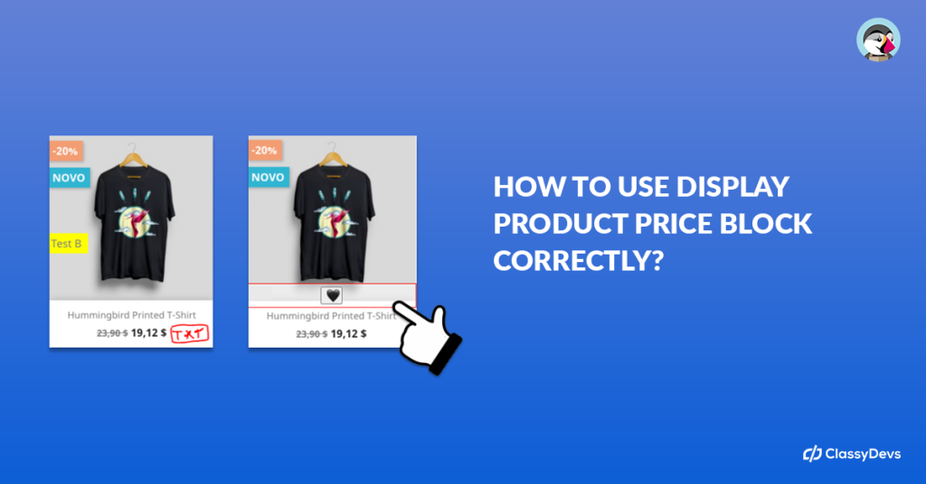 How to use Display Product Price Block correctly?