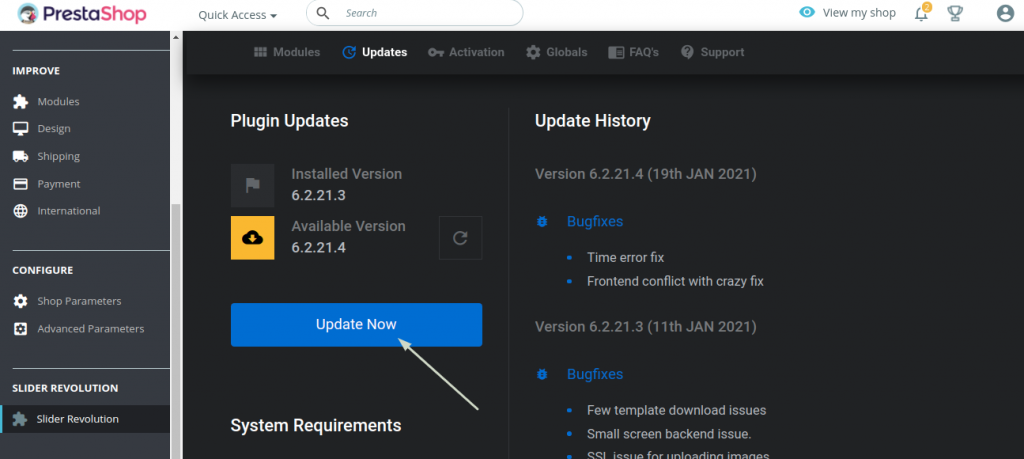 3 Update Module – ClassyDevs
