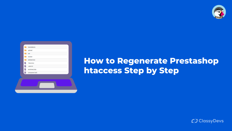How to Regenerate Prestashop htaccess Step by Step – ClassyDevs
