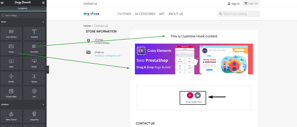 How To Add Custom Hook Using Crazyelements Classydevs