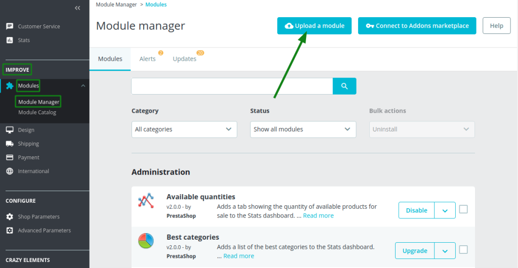 How to Install a PrestaShop Module – ClassyDevs