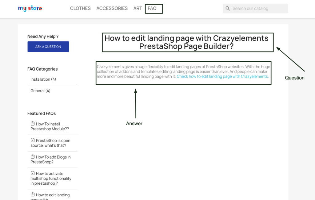 How to use Classy FAQ module – ClassyDevs