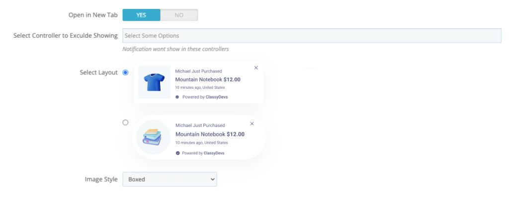 PrestaShop Classy Infinite Sales Notification Module